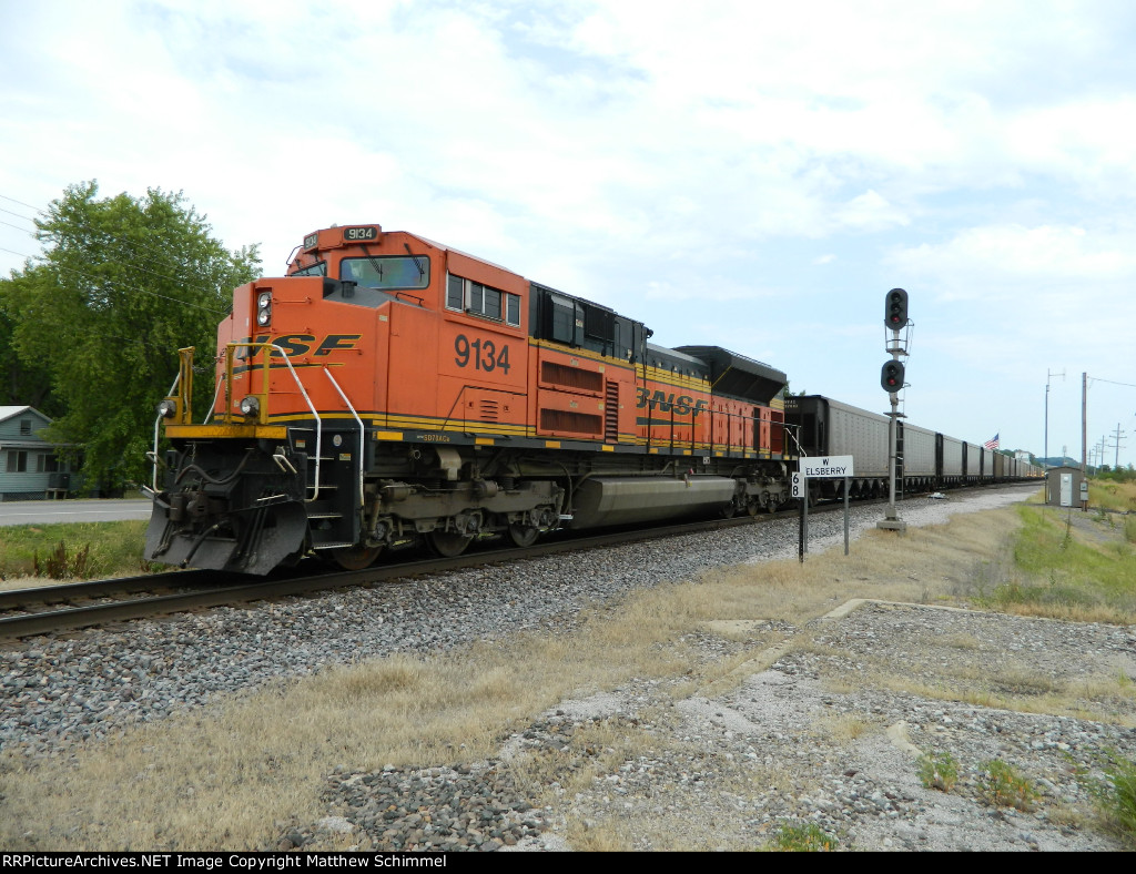 BNSF 9134 - DPU - 2